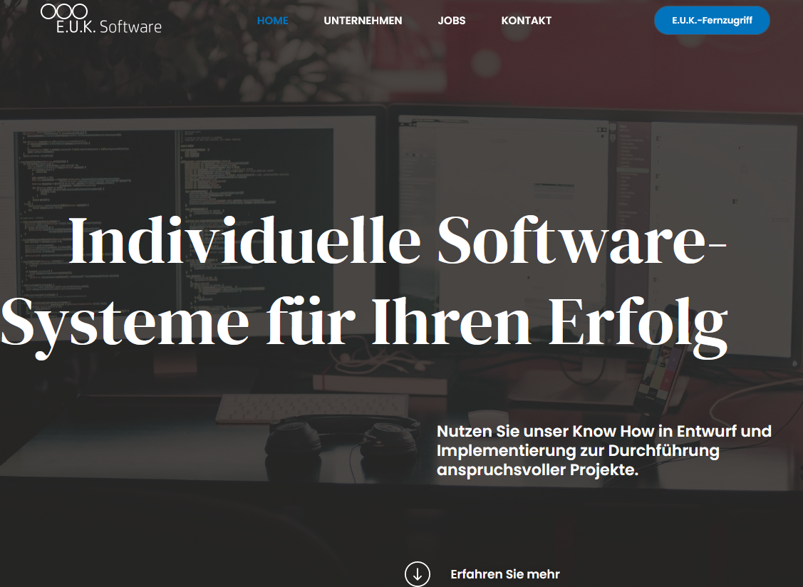 Impressum - E.U.K. Software GmbH